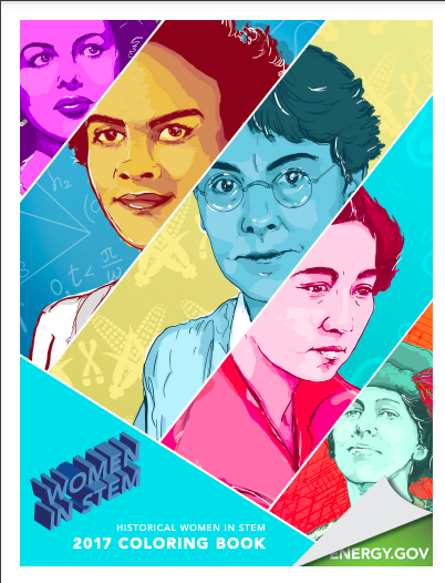 Libro para colorear: WOMEN IN STEM – 11 de Febrero